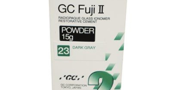 Fuji II Powder #23 (Dark Grey) 15gm