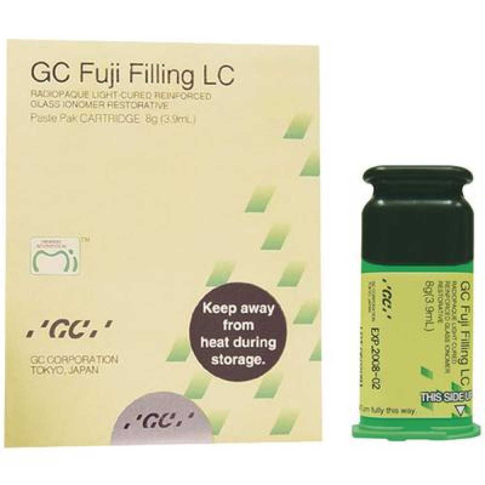 Fuji Filling LC CV Refill Pkg 8gm Cartridge & Mixing Pad