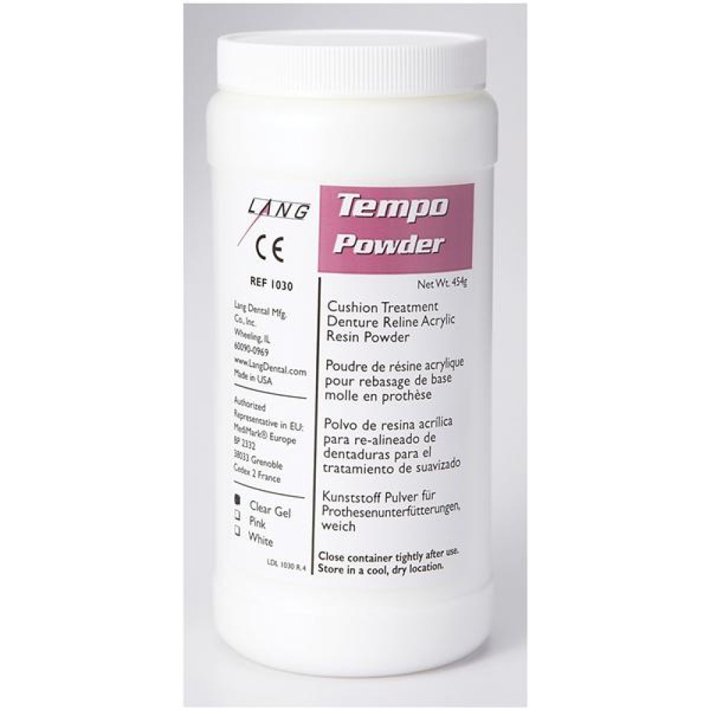 1030-C Tempo™ Powder 454g Clear