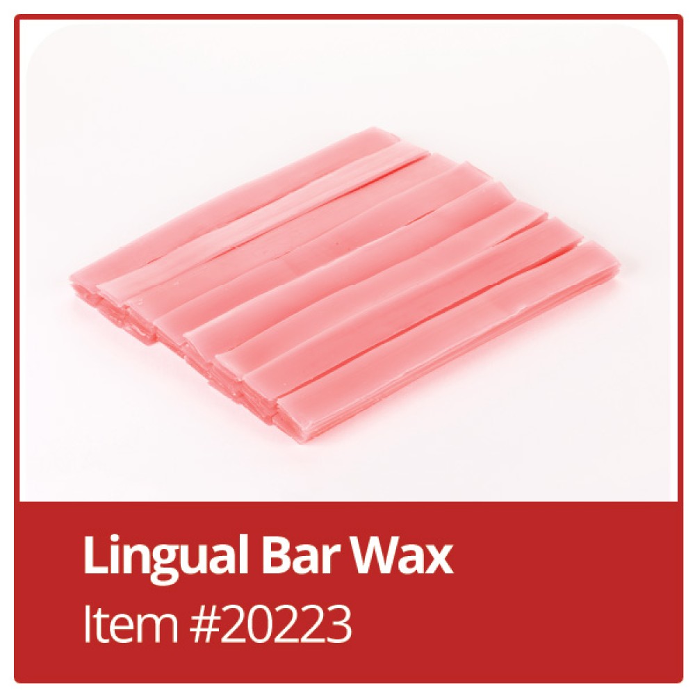20223 Valplast Lingual Bar Wax (0.5 lb)
