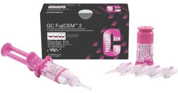 FujiCEM 2 Starter Kit New 13.3gm Cart,20 Tips, Dispenser