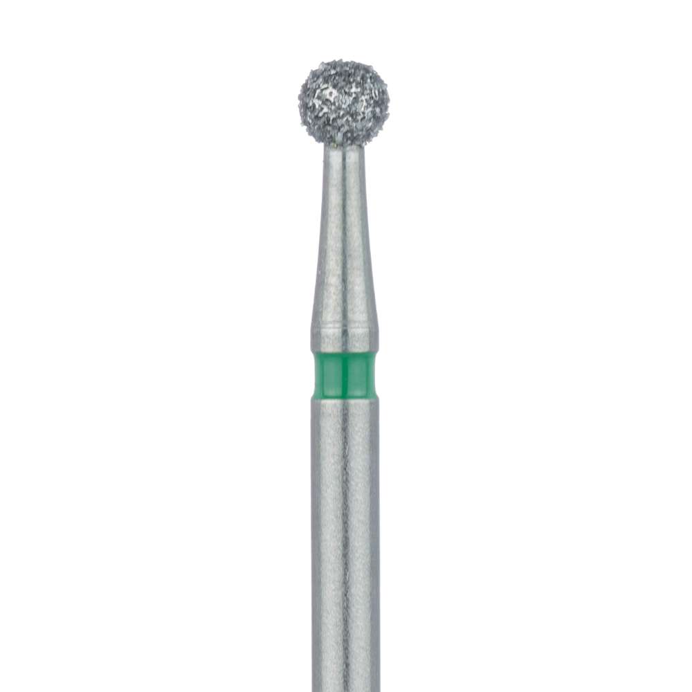 801G-021-FG Round Diamond Bur 2.1mm, Coarse FG