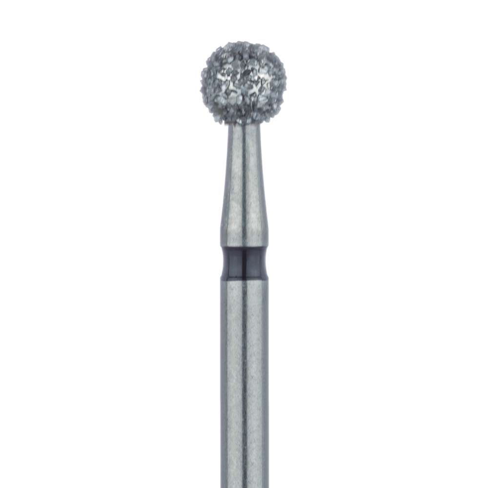 801H-029-SU Round Diamond Bur 2.9mm, Super Coarse SU