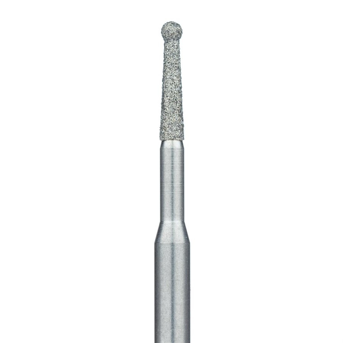 802L-014-RAL Round Diamond Bur with neck, 1.4mm, Medium RAL