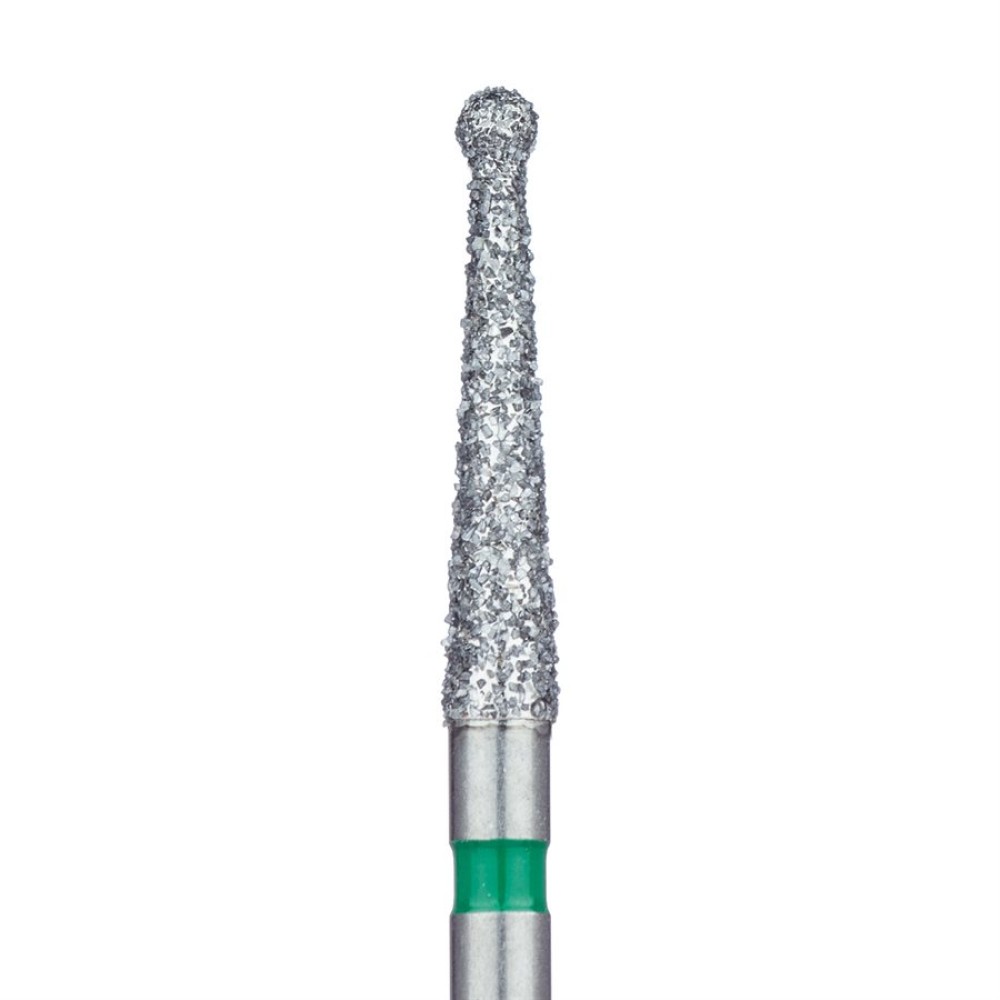 802LG-012-FG Round Diamond Bur with long neck, 1.2mm, Coarse ...
