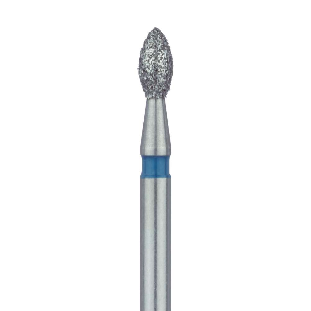 831-018-FG Pointed Football Diamond Bur, 1.8mm Medium FG