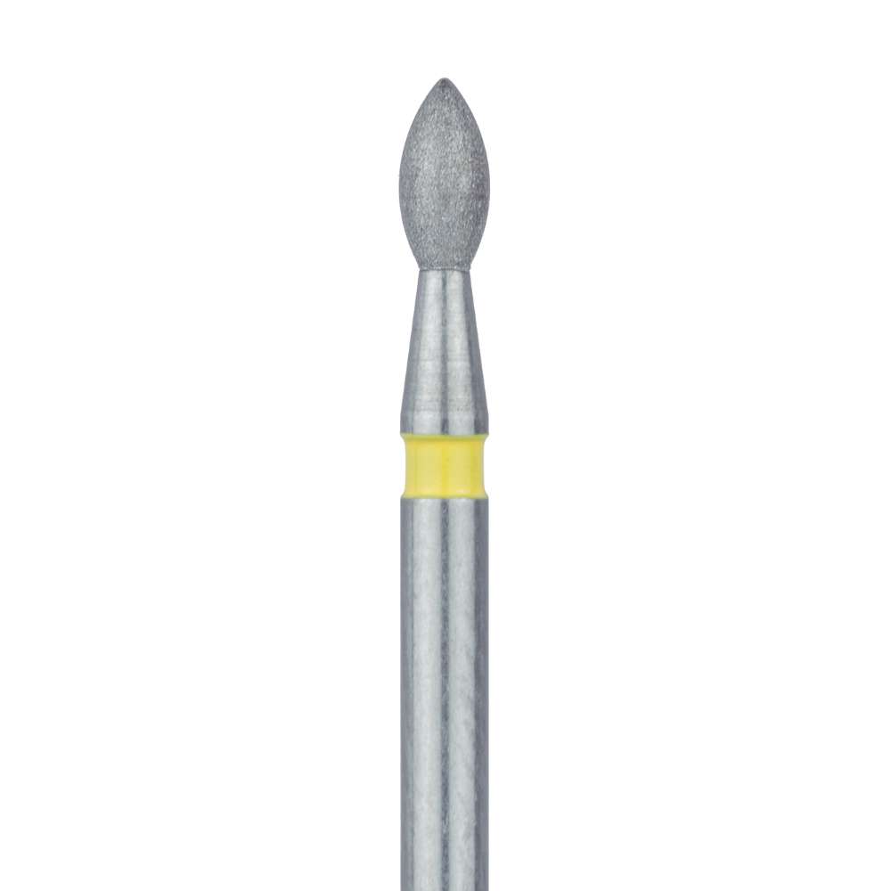 831C-016-FG Pointed Football Diamond Bur, 1.6mm/3.5mm WL ...