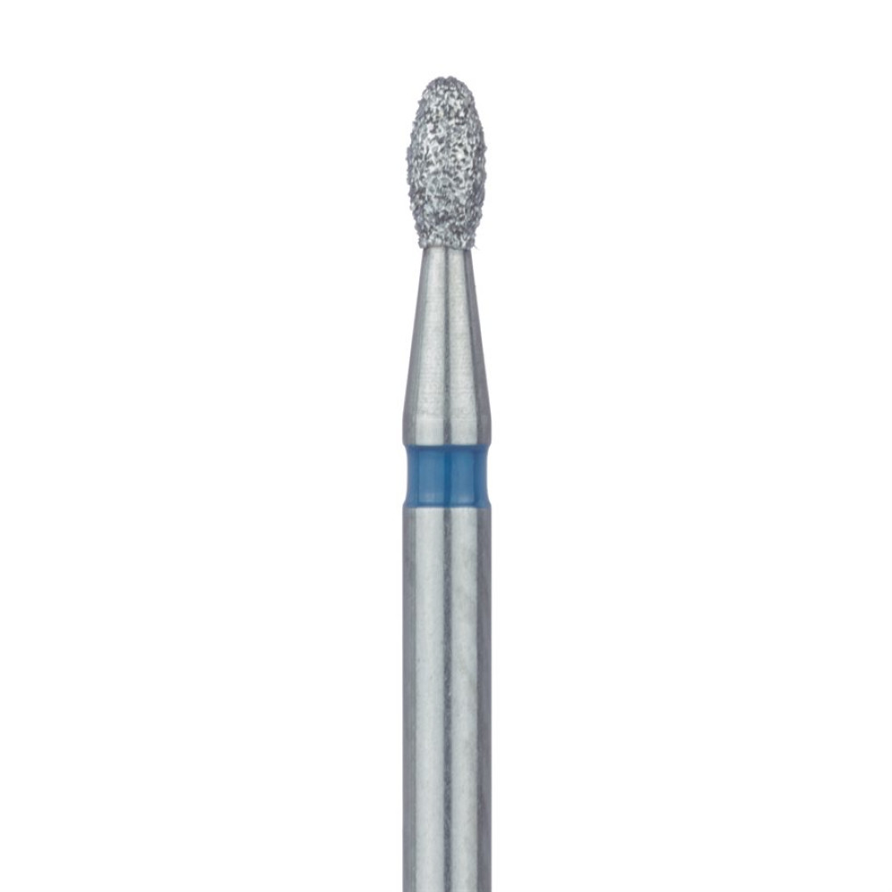 833-014-FG Egg / Football Diamond Bur, 1.4mm Medium FG