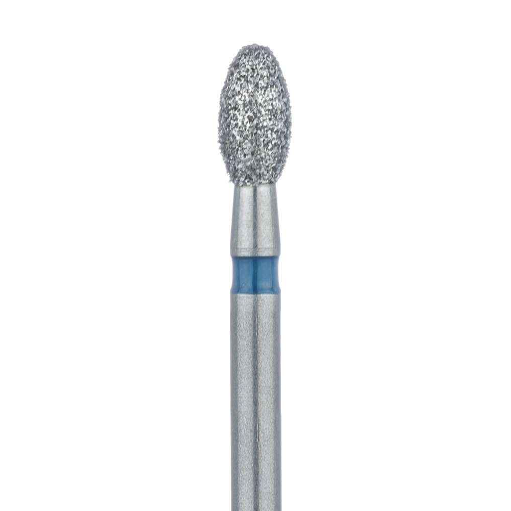 833-023-FG Egg / Football Diamond Bur, 2.3mm Medium FG