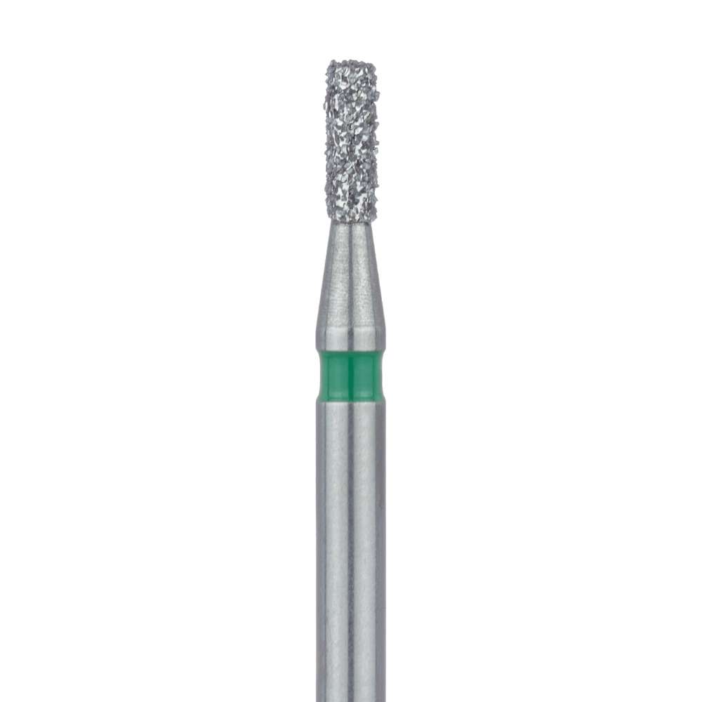 835G-012-FG Cylinder Diamond Bur 1.2mm, Coarse FG