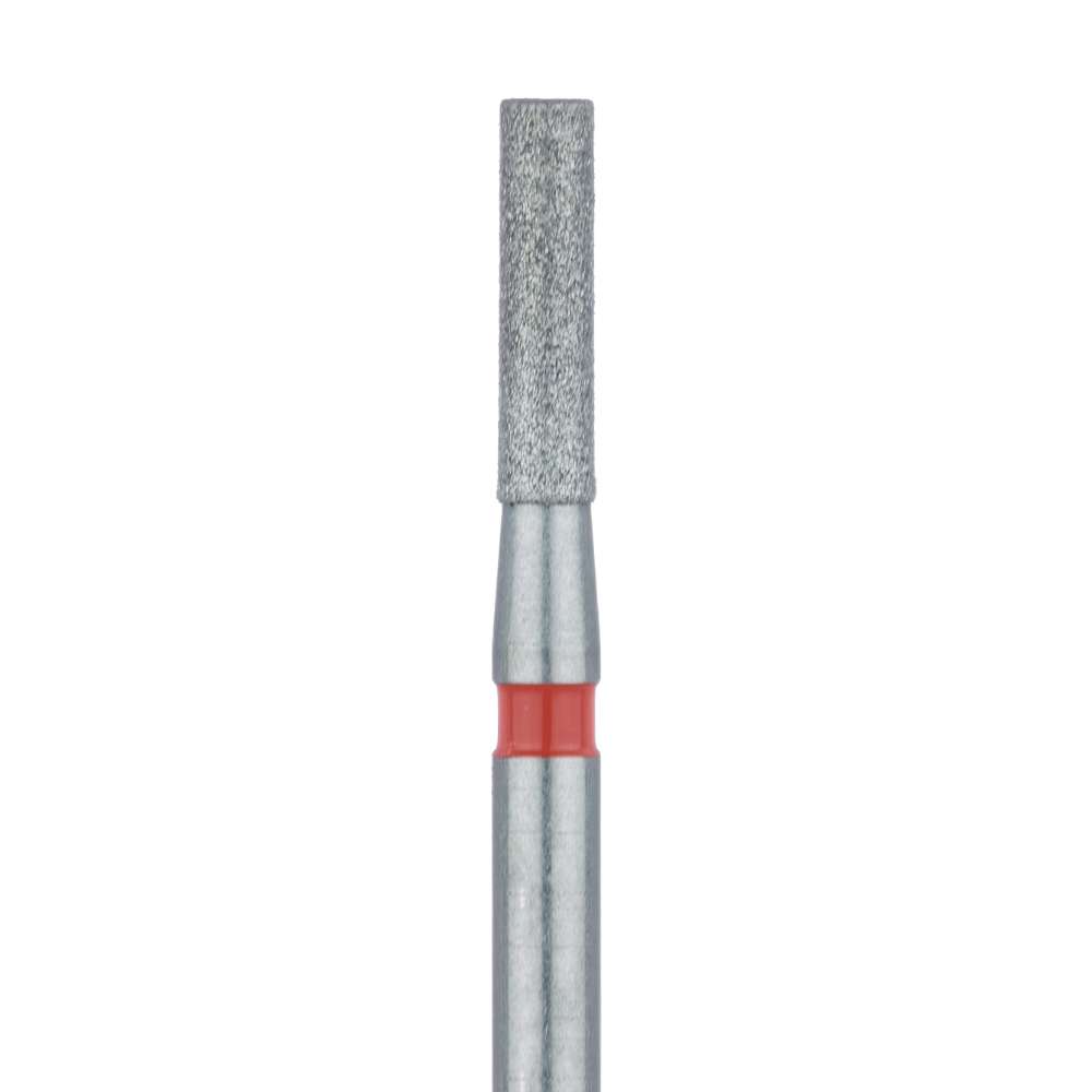 837F-014-FG Long Cylinder Diamond Bur 1.4mm, Fine FG