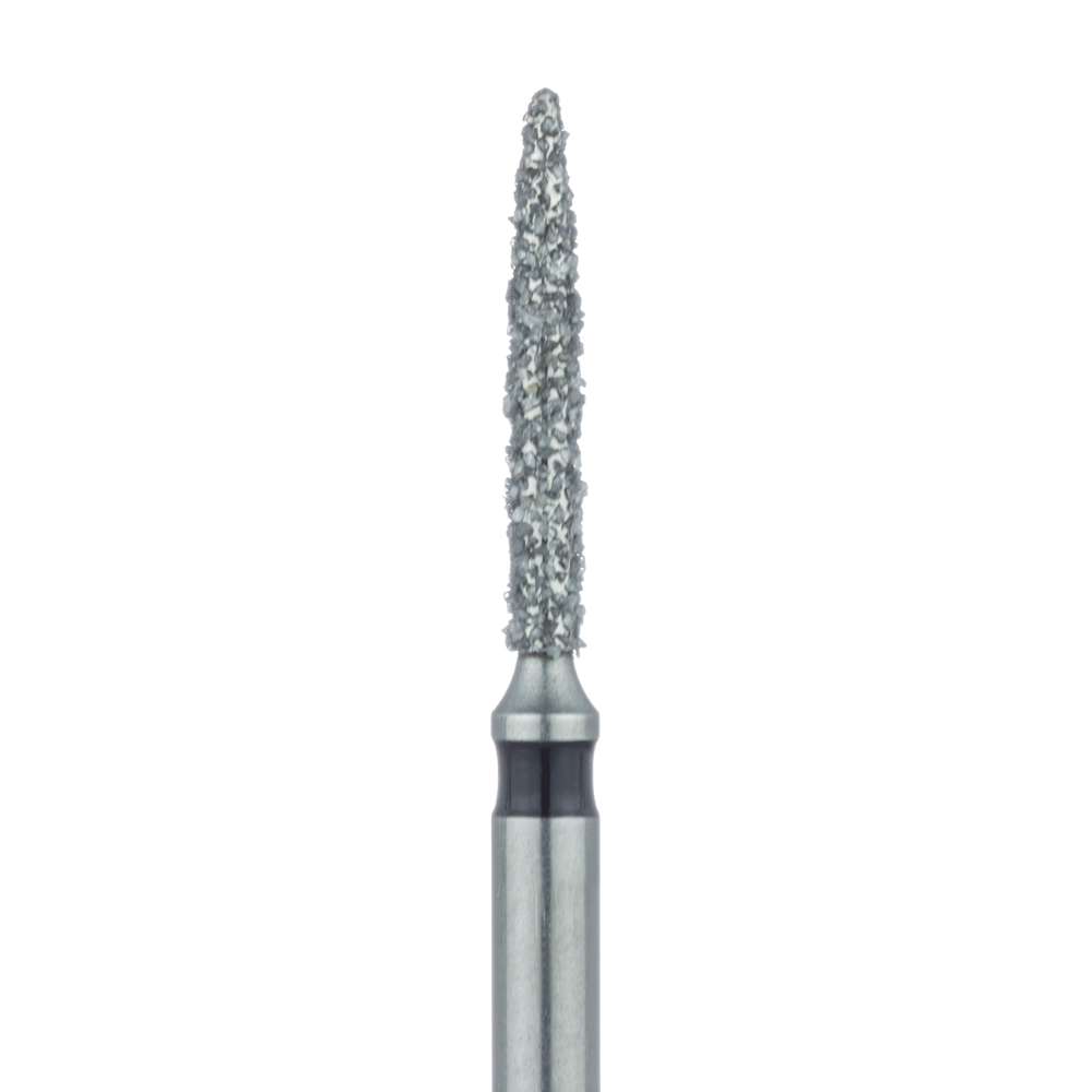 862H-012-FG Flame Diamond Bur 1.2mm Super Coarse FG