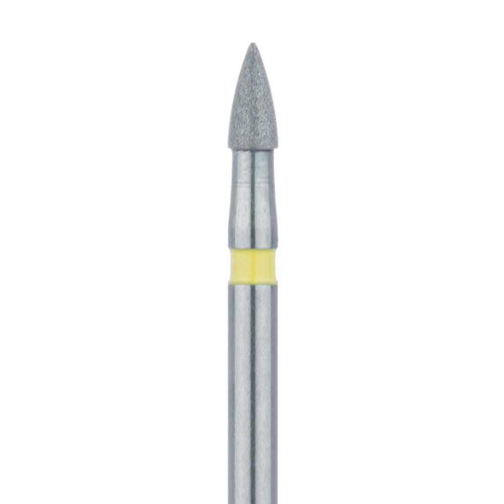 895C-016-FG Short Flame Diamond Bur, 1.6mm Extra Fine FG