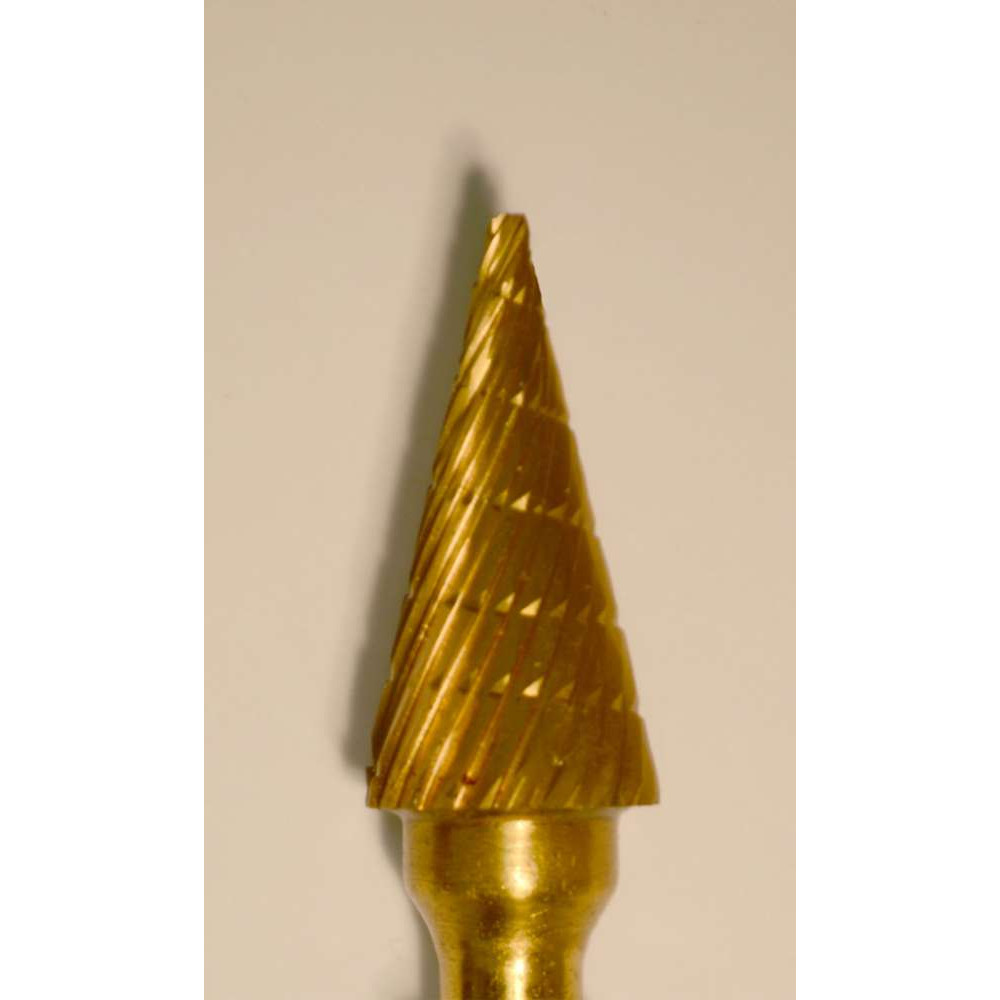 B1/2-GOLD Buffalo Dental Gold Cap 1/2" Cone (B1/2)