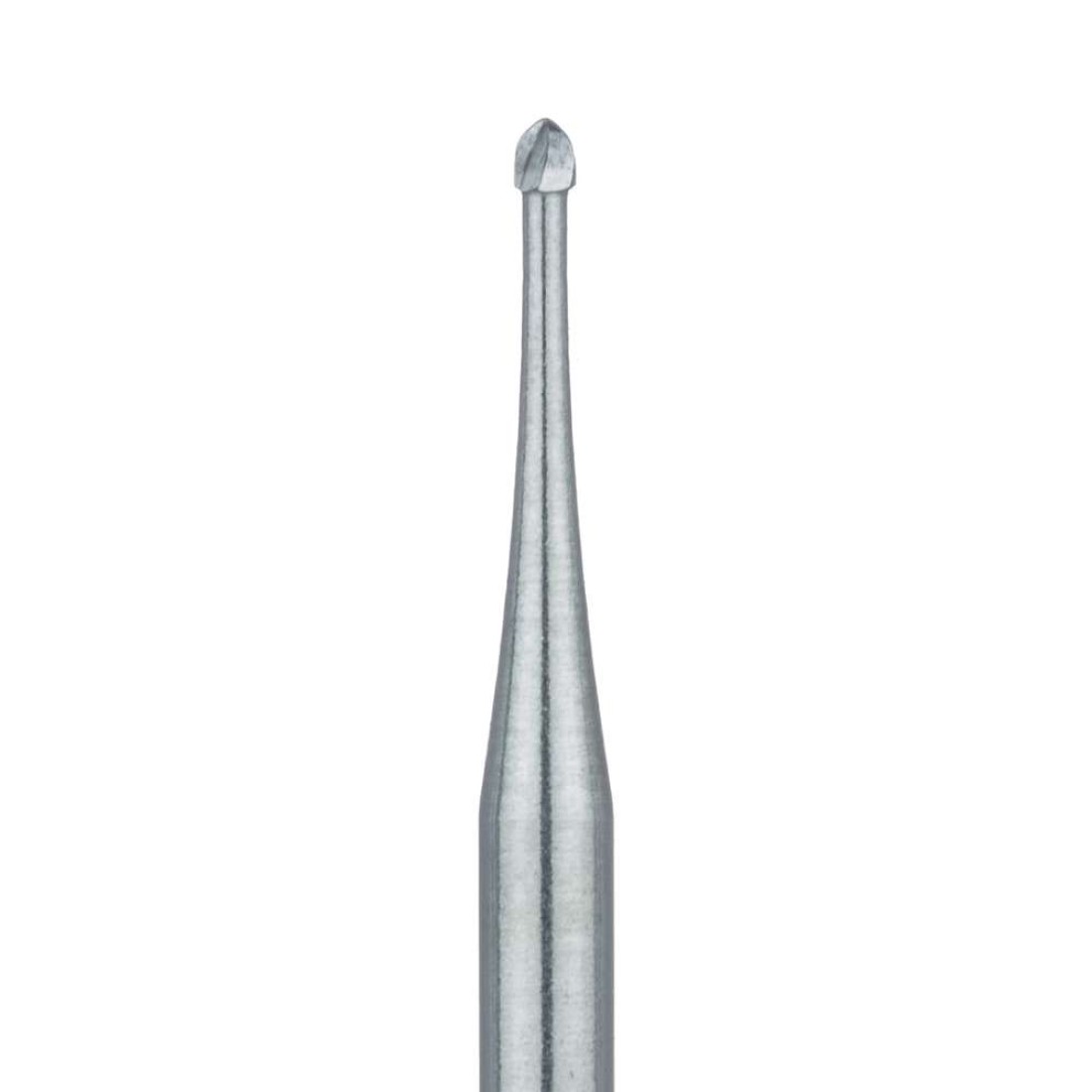 HM1-008-FG Round Operative Tungsten Carbide Bur US#1, 0.8mm ...