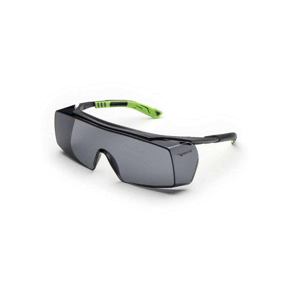 MDU5032SC 5X7 - Solar Smoke Over-Spectacles - Smoke/Green