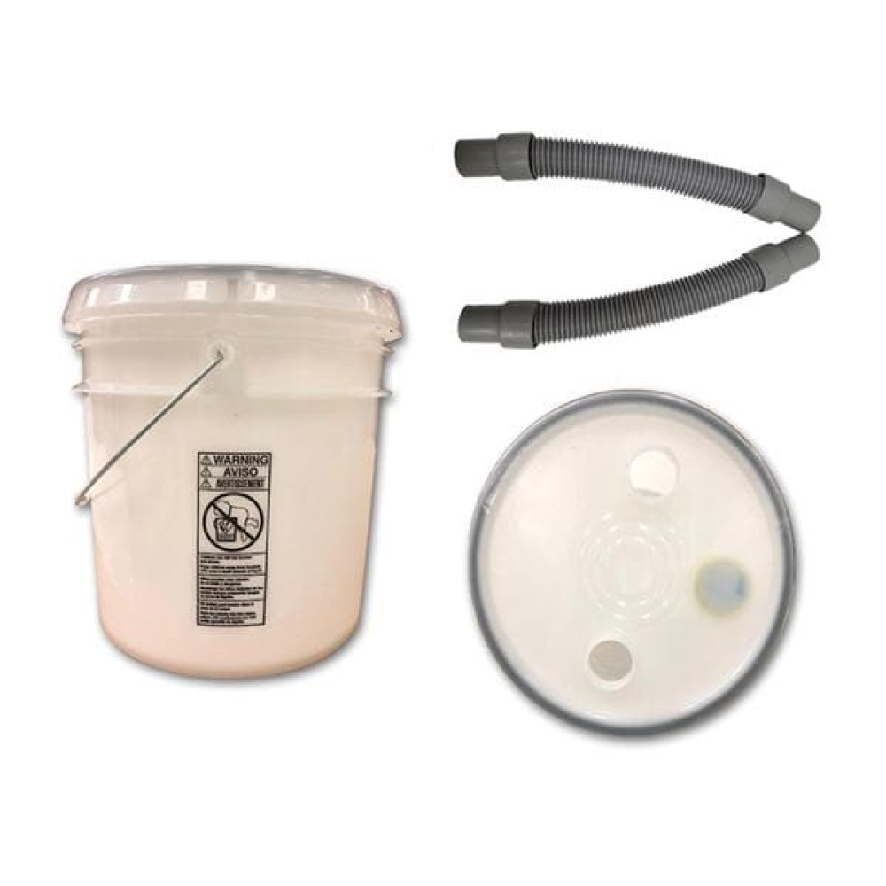 Sanitrap1 3 1/2 Gal. Trap-Eze SS Odor Control Trap Complete ...