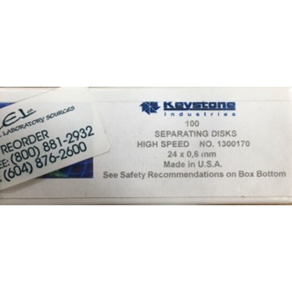 High Speed Separating Disk