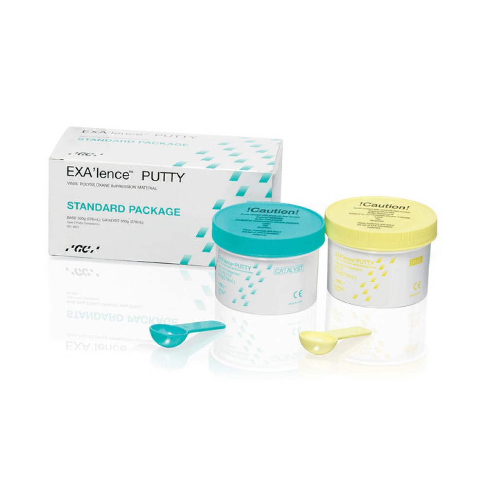 Exalence Putty Std Pkg 278ml Ea Base And Catalysts And 2 ...